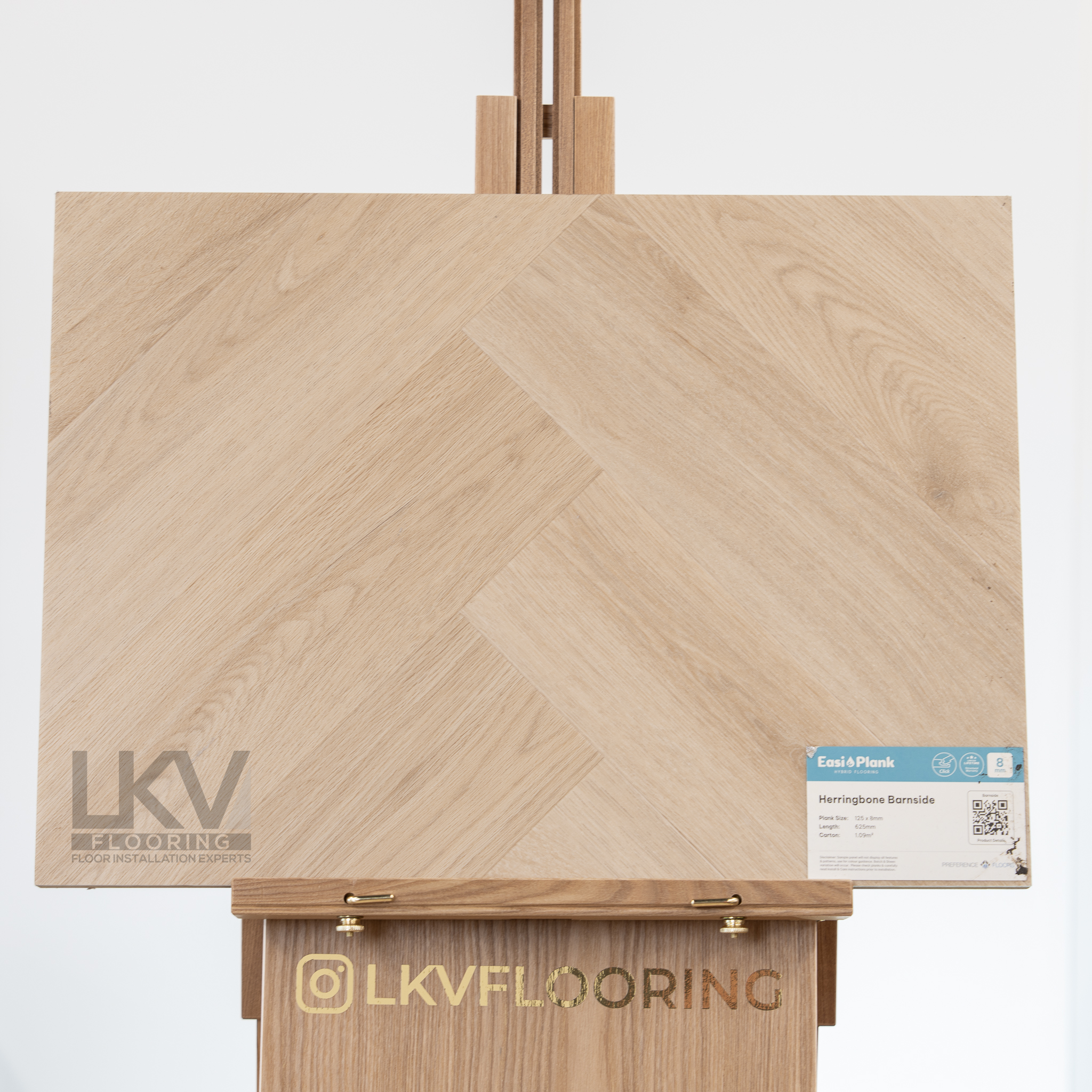 Easi Plank - Herringbone Barnside - LKV Flooring | Showroom & Design