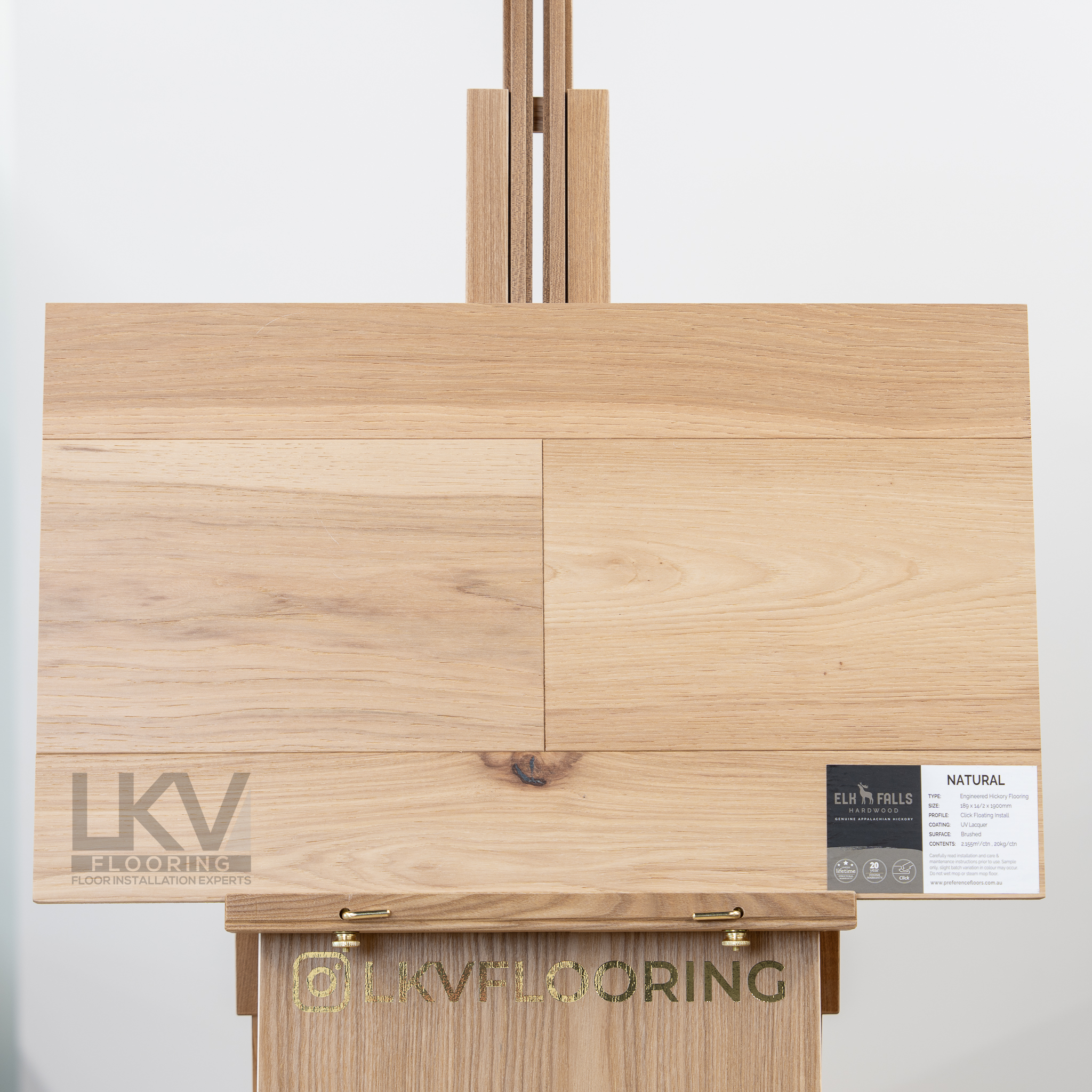Elk Falls Hickory - Natural - LKV Flooring | Showroom & Design