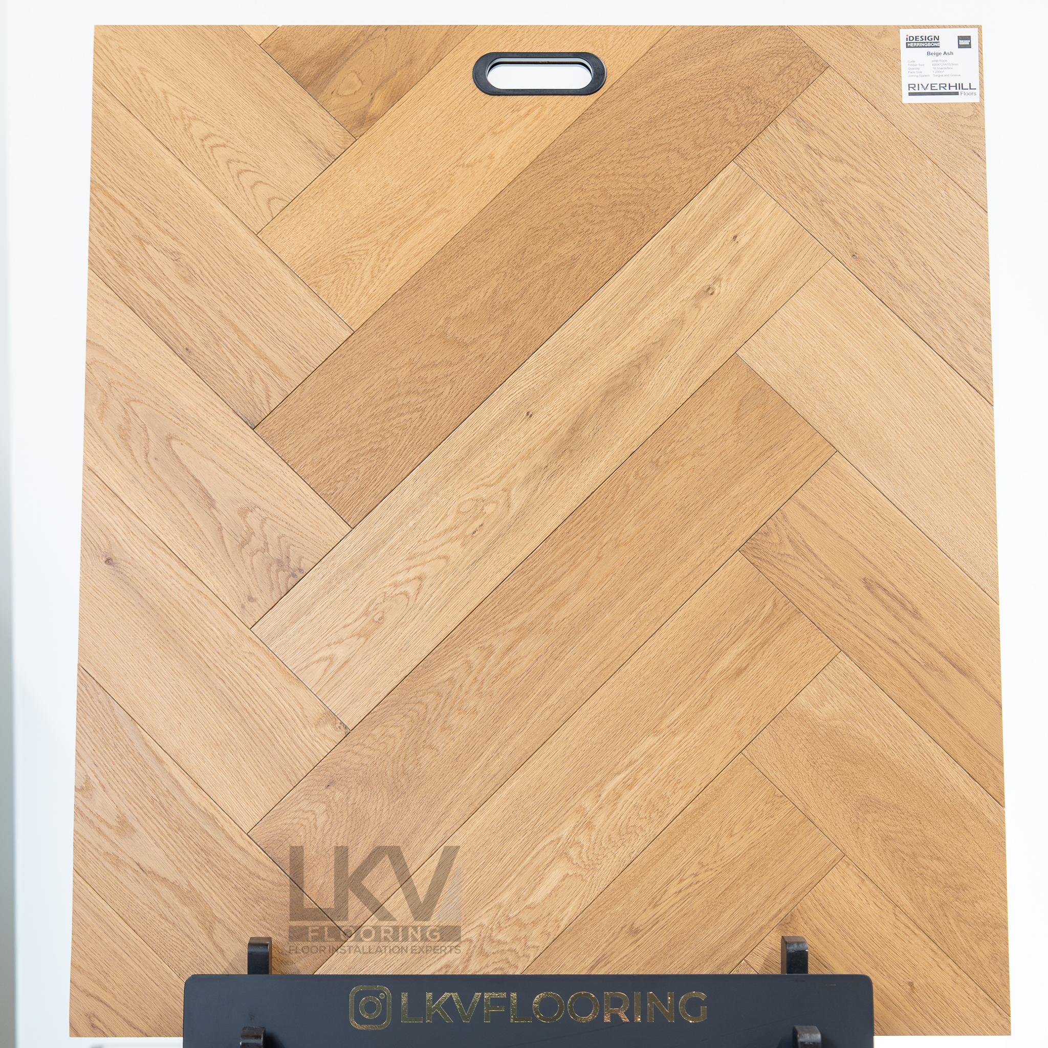 iDesign Herringbone - Beige Ash - LKV Flooring | Showroom & Design